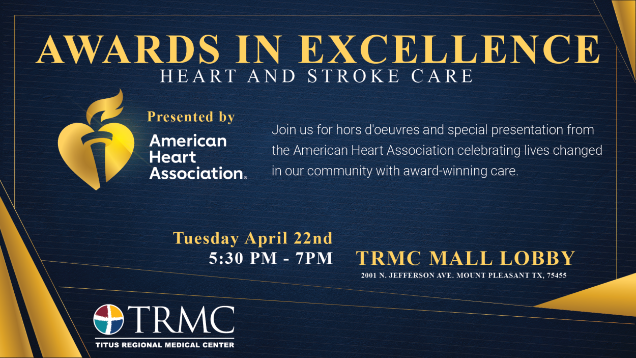 AHA Awards in Excellence - Heart and Stroke Care - Titus Regional ...