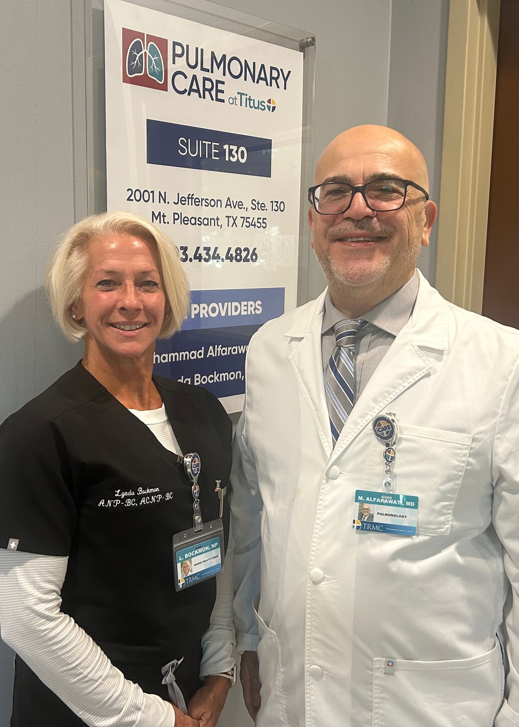 Respiratory Care NOW in Mt. Pleasant! TRMC Opens Pulmonary Care at ...