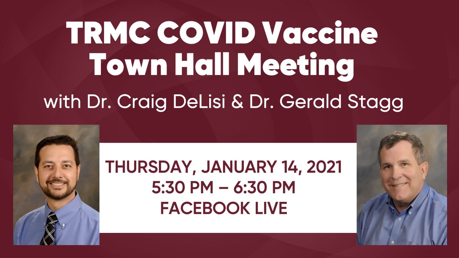 TRMC COVID Vaccine Town Hall Meeting - Titus Regional Medical Center